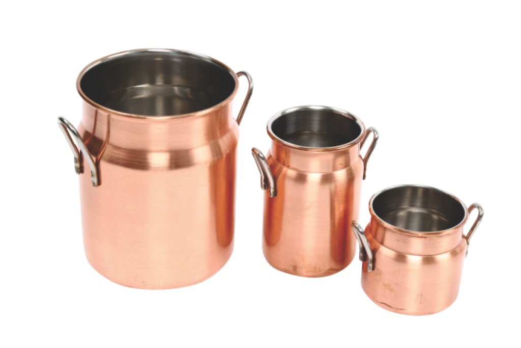 MINI MILK CAN STAINLESS STEEL – King Metal Works