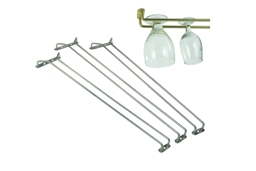 GLASS HANGER STAINLESS STEEL – King Metal Works