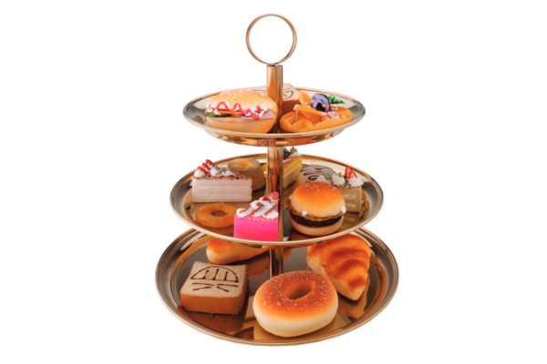 Display Stand Three Tier Stainless Steel – King Metal Works