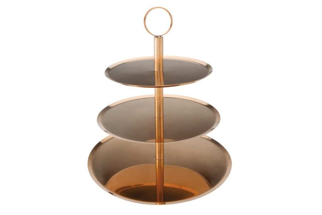 Display Stand Three Tier Stainless Steel – King Metal Works