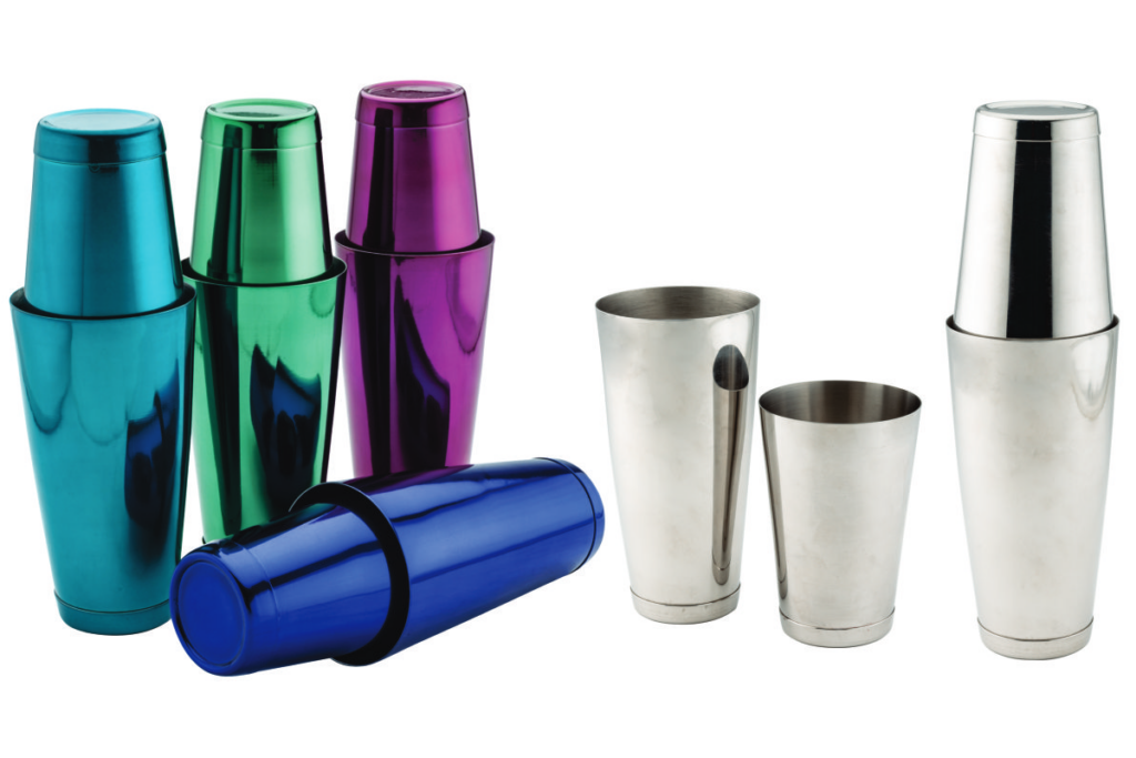 Tin on Tin Shaker W/Base 2pc Set Stainless Steel – King Metal Works